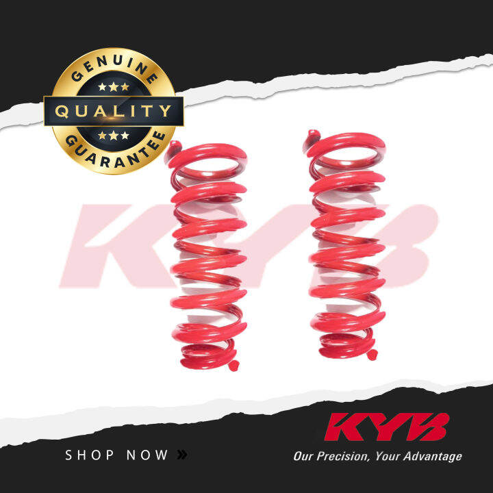 KYB (2pcs) Kflex Lift Coil Springs for front for Mitsubishi L200 Strada ...