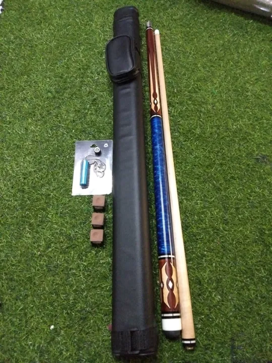 Combo Pampanga Blue Cue Stick with 1x1 Hardcase, Single tapper, Kamui ...