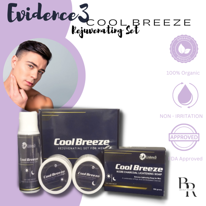 Evidenc3 Cool Breeze Rejuvenating Set For Men | Lazada PH