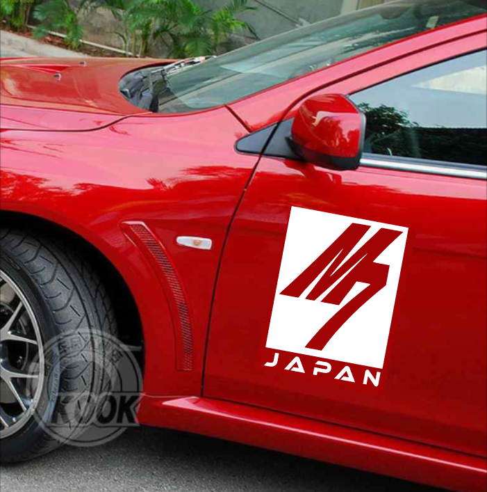 M7 sticker for car door side, high quality decal, sticker M7 Japan | Lazada