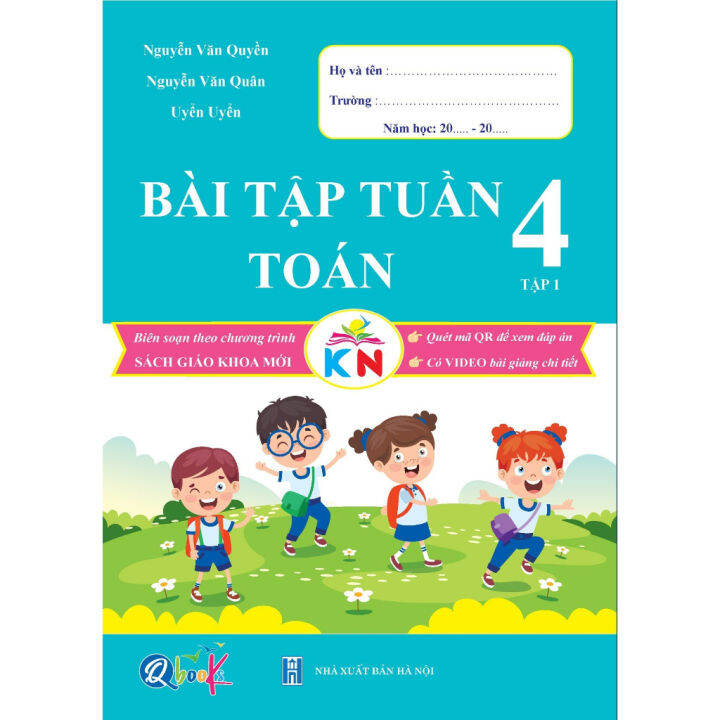 Sách - Bài Tập Tuần Toán Lớp 4 - học kì 1 - Kết nối tri thức với cuộc ...