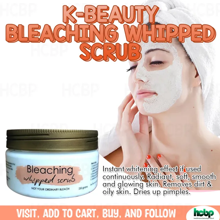 K-Beauté Bleaching Whipped Scrub 250g Exfoliates, Rejuvenates ...