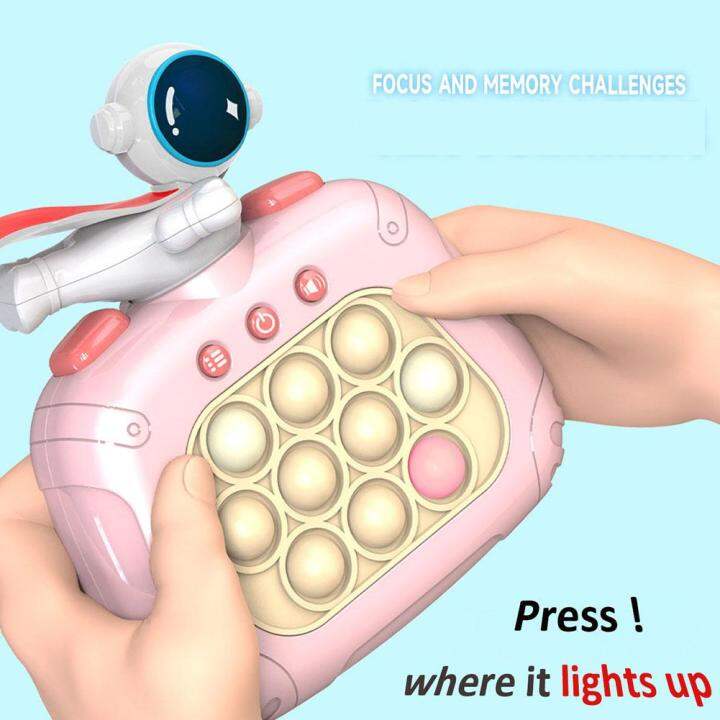 Gamepad Pop It PRO The Light-Up Pattern Popping Game Fidget Anti Stress ...