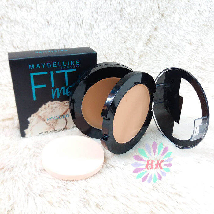 BEDAK MAYBELLINE FIT ME POWDER 2in1 / BEDAK + FOUNDATION | Lazada Indonesia
