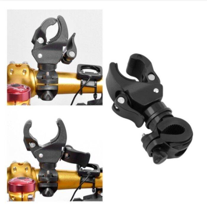 Braket Dudukan Lampu Senter Sepeda Putar 360 Derajat Lazada Indonesia