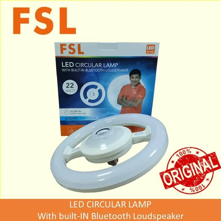FSL LED Light CIRCULAR LAMP Ceiling Lights -With Built-IN Bluetooth ...