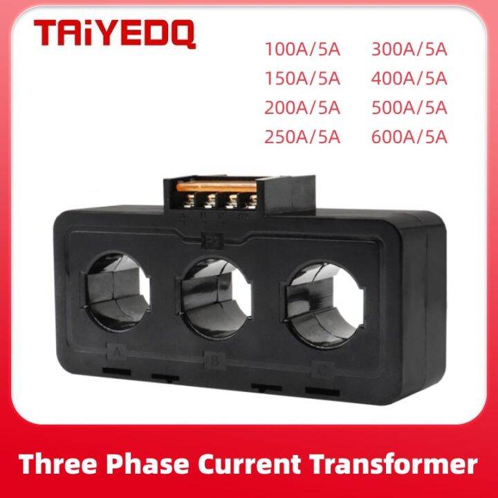 Three Phase Current Transformer 0.5s AC 100A 200A 300A 400 500A 600A ...