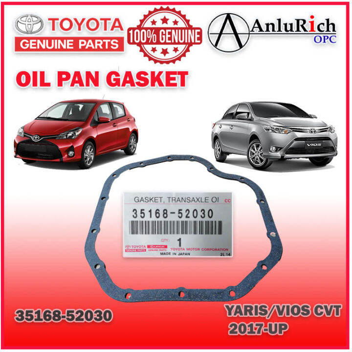 Oil Pan Gasket Toyota Vios/Yaris CVT 2017-up Genuine Toyota Part no ...