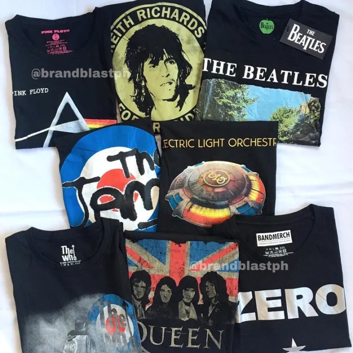 VINTAGE AND BAND TEES (ROCK OFF MEN’S) BY BRAND BLAST | Lazada PH