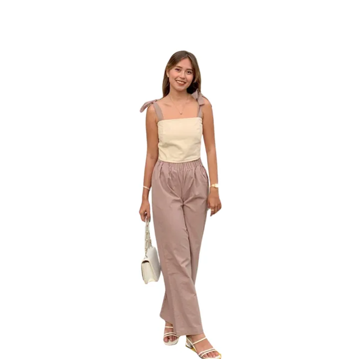 3Y KYLIE LINEN COORDINATES/FREESIZE-SMALL TO LARGE BODY FRAME | Lazada PH