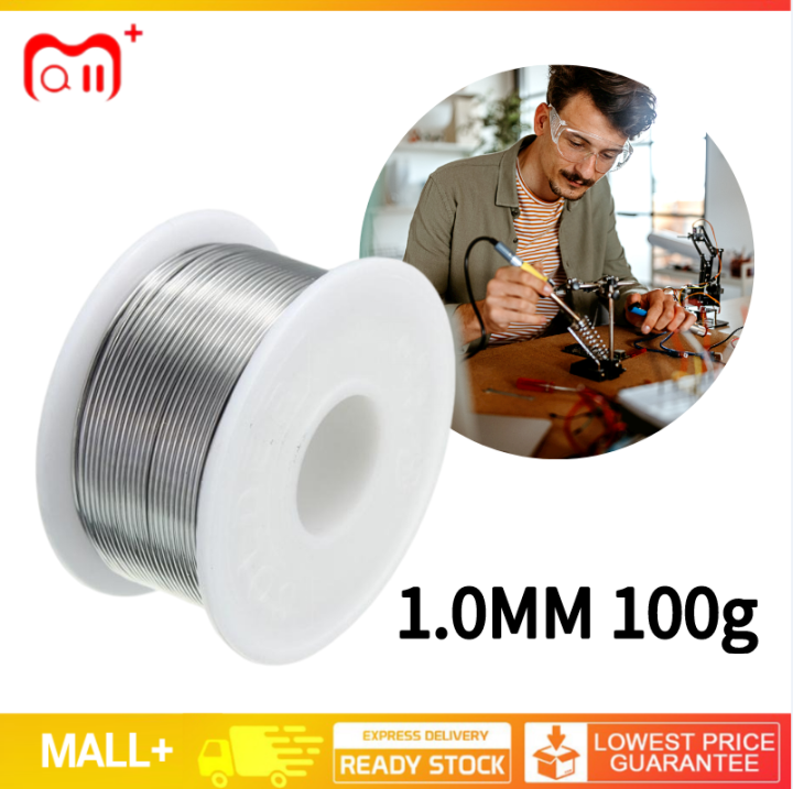 1.0mm 100g Soldering Wire Lead Wire Solder Lead Free Rosin Core Flux ...