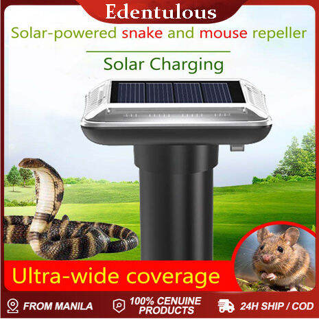 Solar Powered Snake Repellent for Outdoors,Ultrasonic Snake Repellent ...