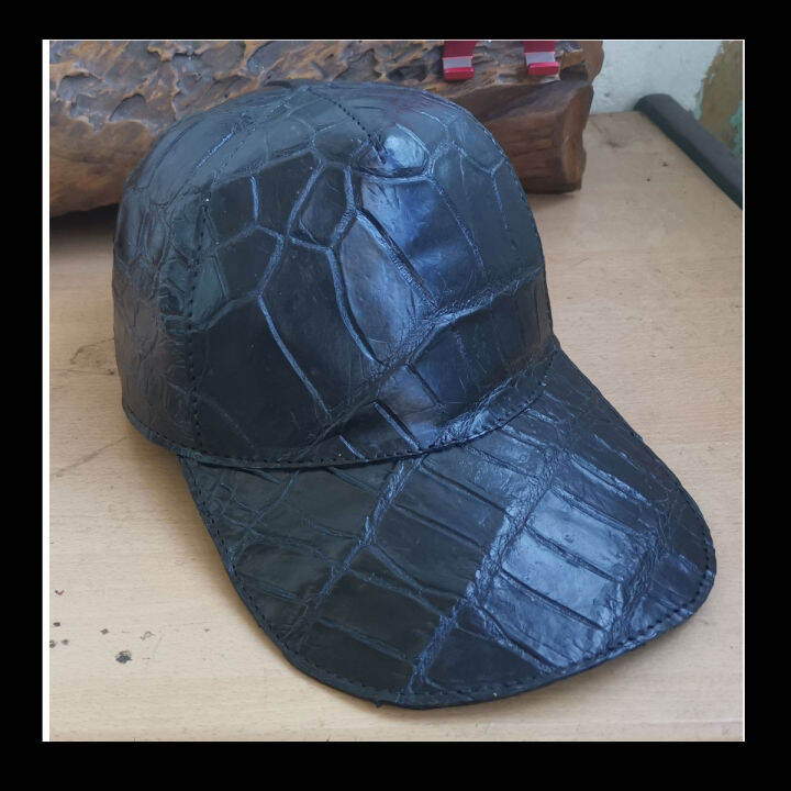 Pretty Cool Crocodile Cap สีดำ Super Black หมวกแก็ป ขนาดของหมวก ไซต์ ...