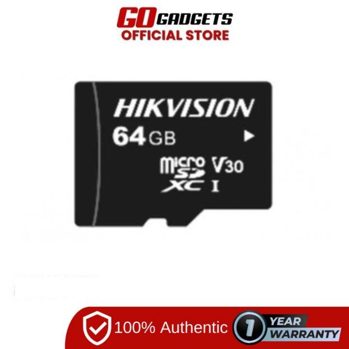 Hikvision 64gb L2 MicroSD Card For Surveillance Class 10 Hs-Tf-L2 64g | Lazada PH