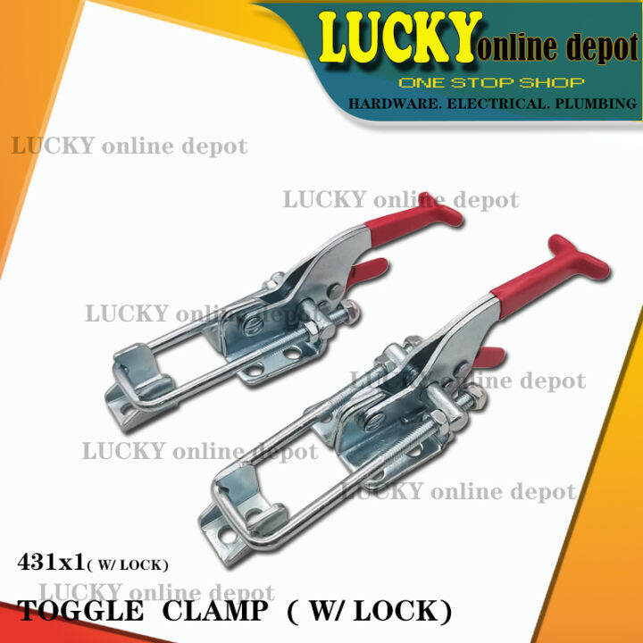 431x1 QUICK-RELEASE TOGGLE CLAMP WITH LOCK SOLD PER PIECE | Lazada PH