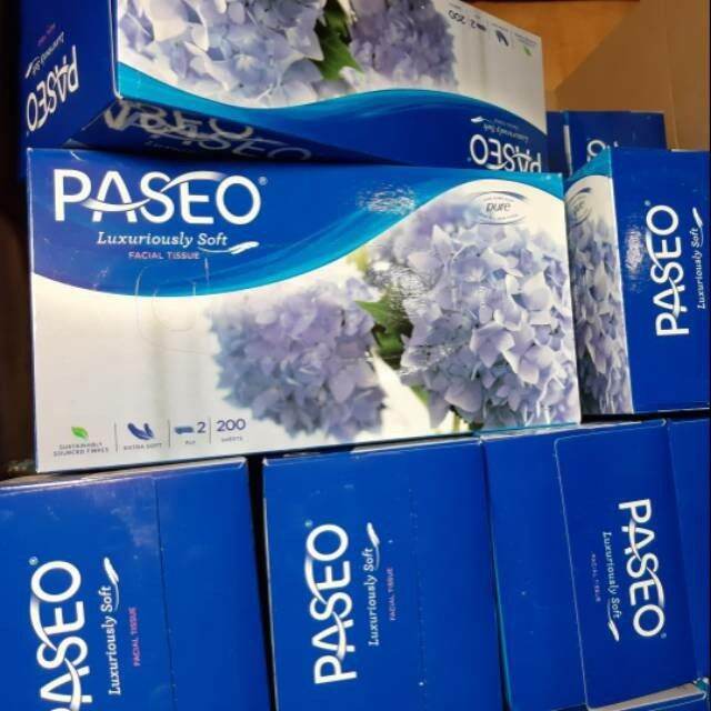 Tissue Paseo Luxurious Soft Facial Box 200 Sheet | Lazada Indonesia