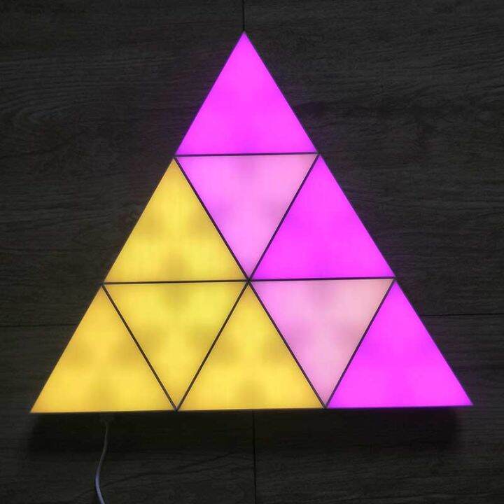 Nanoleaf Light Panels Triangle APP Control LED gamer Wall Lamps Smart ...