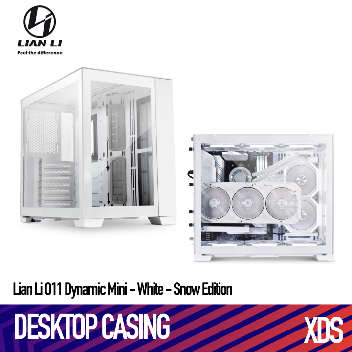 Lian Li O11 Dynamic Mini - White - Snow Edition | Lazada PH