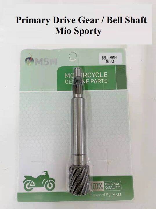 Motorcycle Primary Drive Gear/ Bell Shaft - Mio i 125 / Mio Sporty /Mio ...