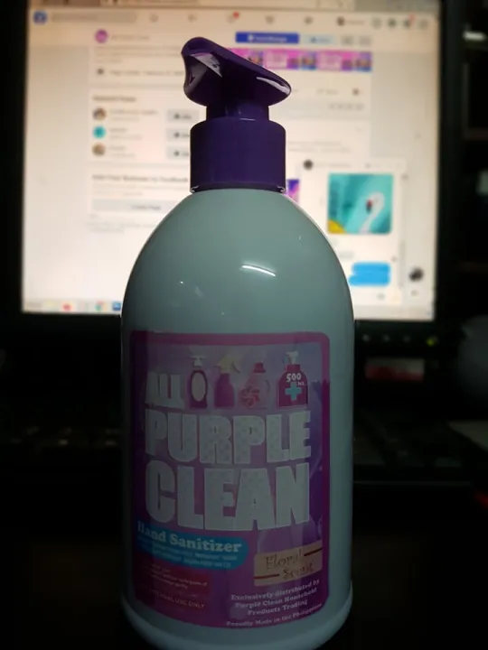 All Purple Clean Hand Sanitizer 500ml | Lazada PH