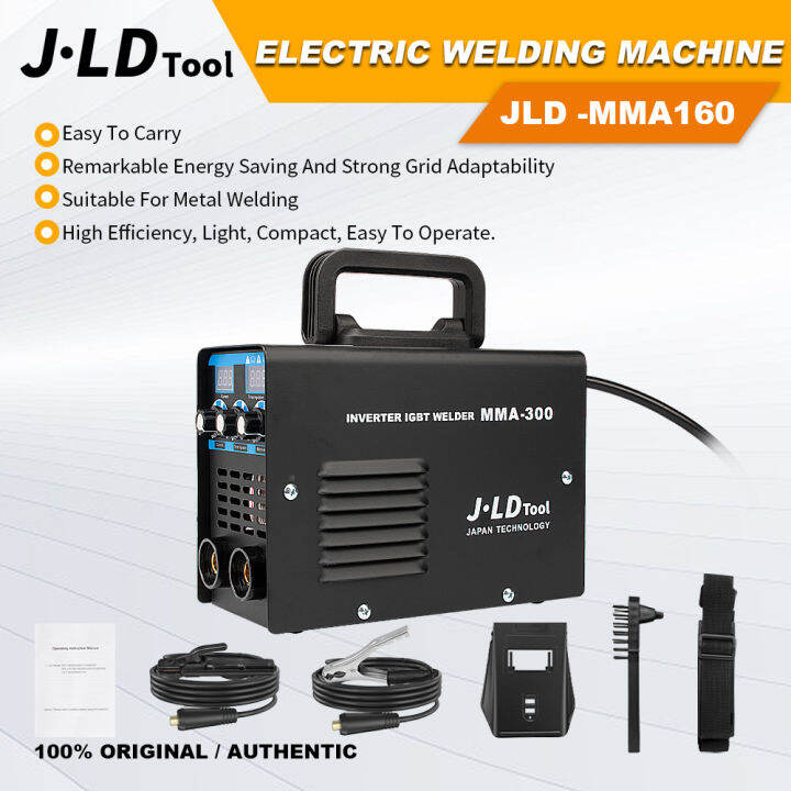 JLD Welding Machine Full Set BLACK 2in1 Welding Machine MMA and MIG ...