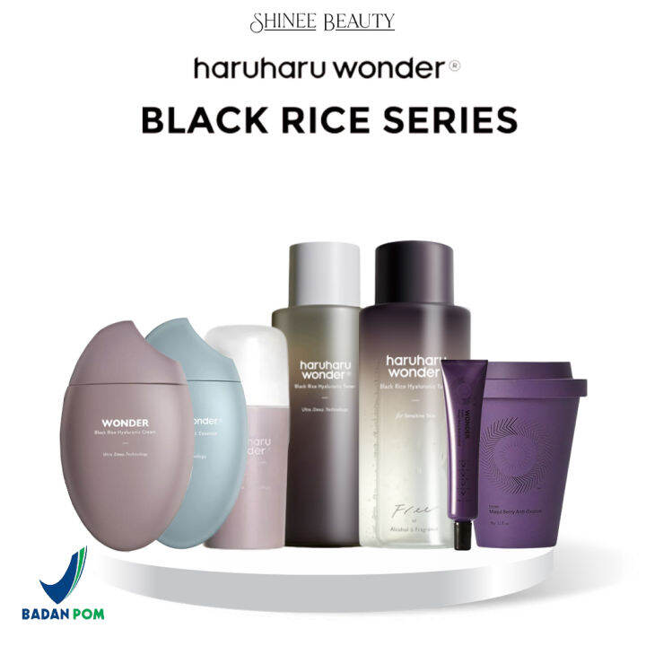 [BPOM] HaruHaru WONDER Black Rice Hyaluronic Series | Haru haru Wonder Antioxidant Cream ...