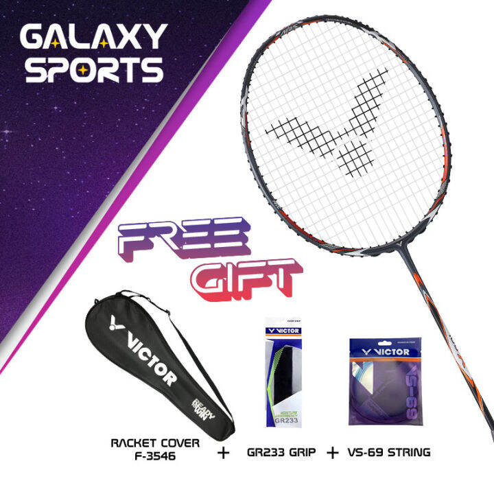 Victor AuraSpeed 100X Mohammad Ahsan Badminton Racket ARS-100X | Lazada