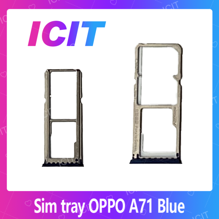 OPPO A71 อะไหล่ถาดซิม ถาดใส่ซิม Sim Tray (ได้1ชิ้นค่ะ) สินค้าพร้อมส่ง ...
