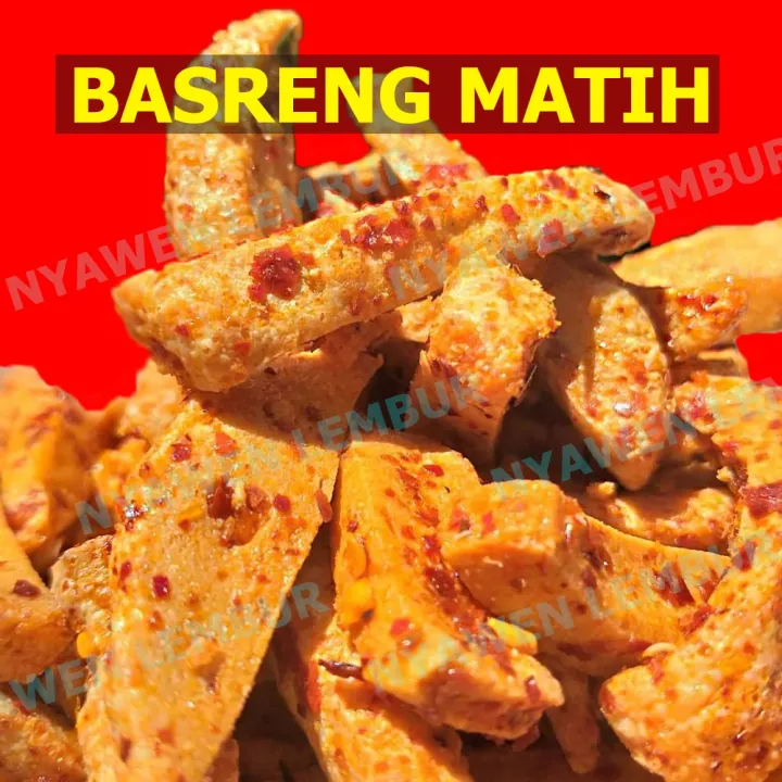 Matih Snack - Basreng Baso Goreng Pedas Daun Jeruk 500 Gram 250 Gram ...