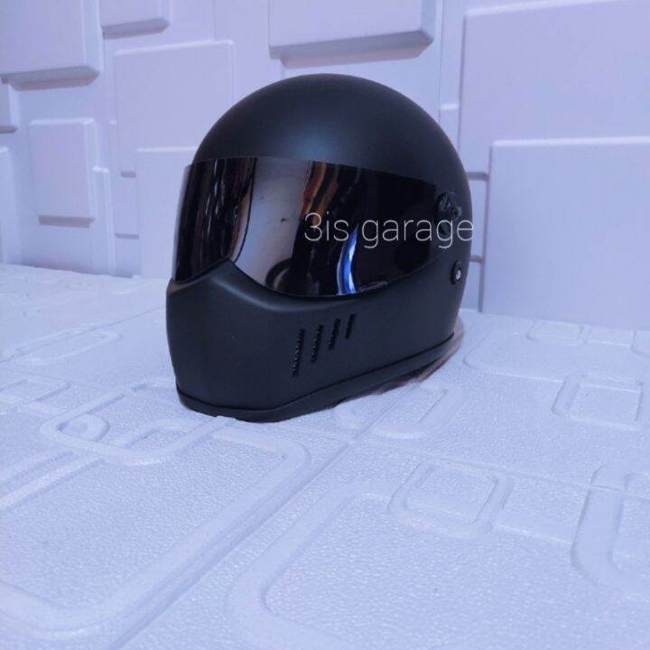 HELM CUSTOM BANDIT SIMPSON CAKIL RETRO FULL FACE | Lazada Indonesia