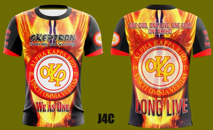 ALPHA KAPPA RHO FRATERNITY FULL SUBLIMATION SHIRT V2 | Lazada PH