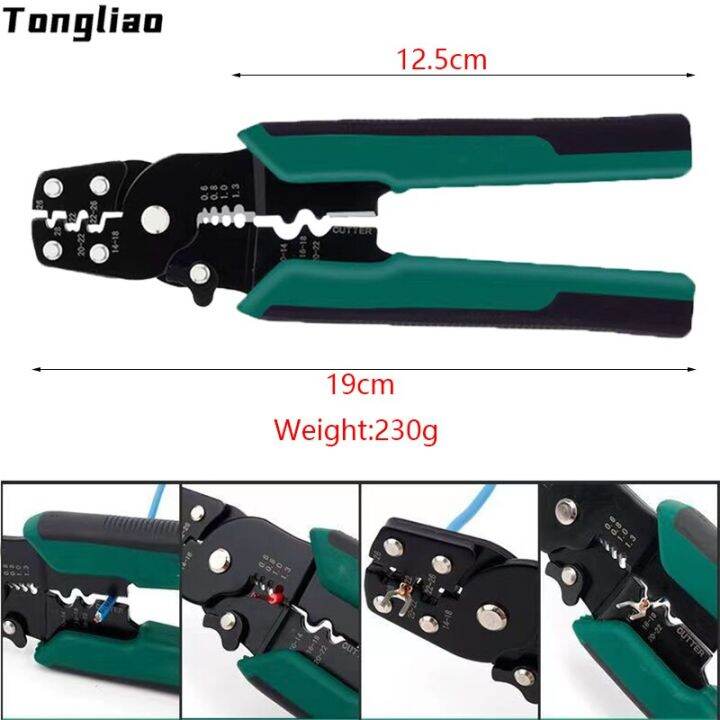Multi-function Mini electric terminal crimping pliers With Wire ...