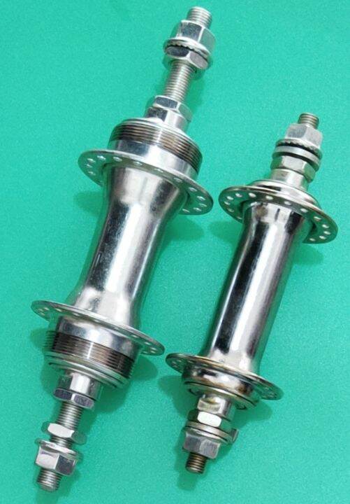 Bike Hubs Set Nut Type Front and Rear Hub for Universal Bike 36 Holes ...
