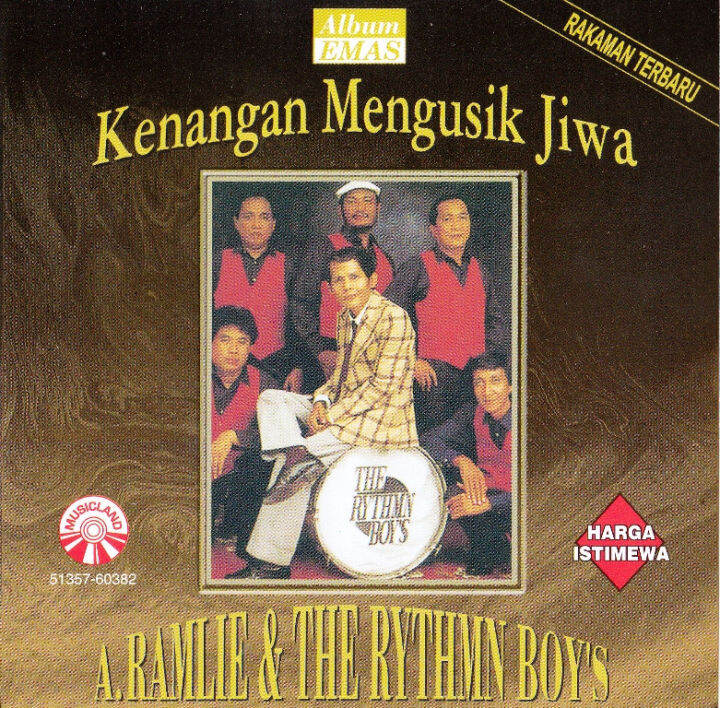 A. Ramlie & The Rythmn Boys Kenangan Mengusik Jiwa Album Emas CD ...