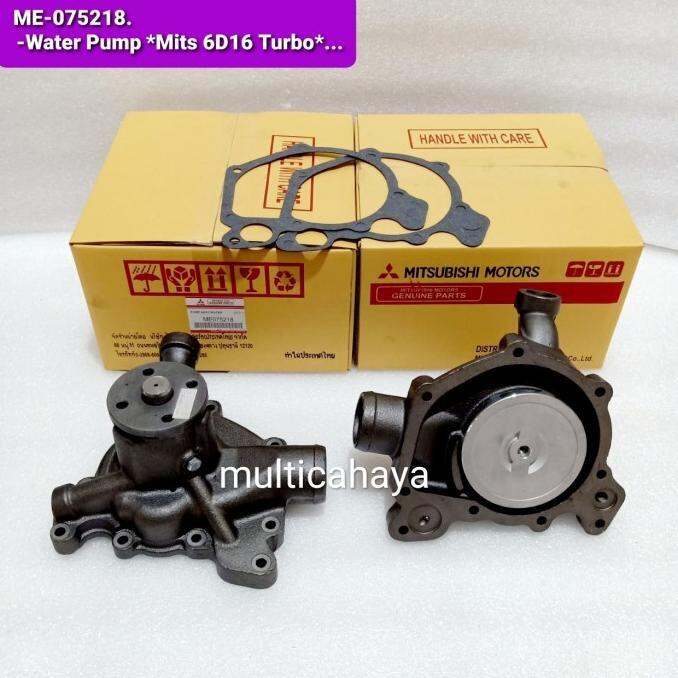 Water Pump Mitsubishi Fuso 6D16 Turbo Me075218 | Lazada Indonesia