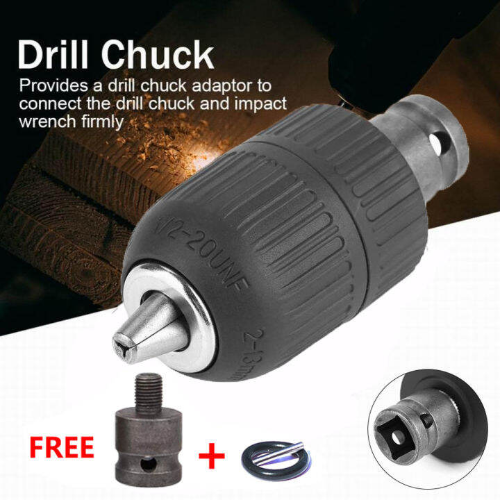 Electric Impact Wrench Convert Electric Drill 1/2" Square Socket ...