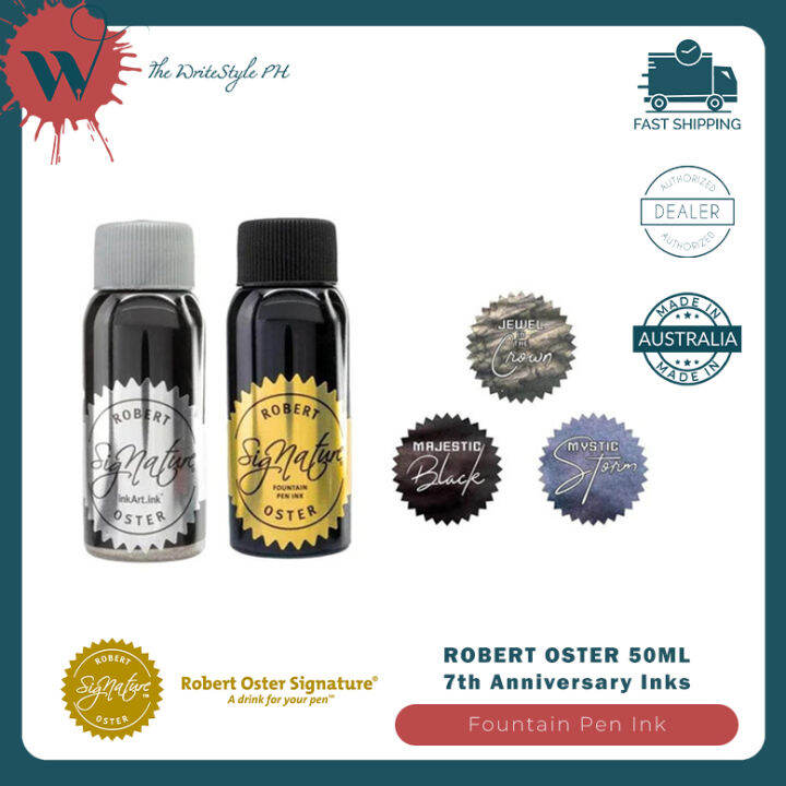 Robert Oster Signature Fountain Pen Ink [50ml] 7th Anniversary ...