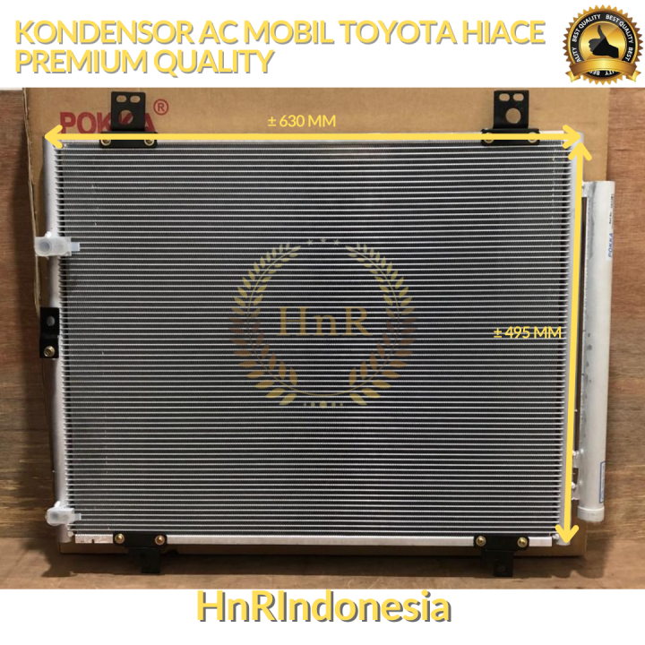 Kondensor AC Mobil Toyota Hiace CONDENSOR PREMIUM QUALITY | Lazada ...