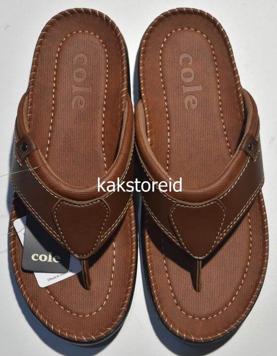 Sandal Pria COLE Coklat CSP 24 ORIGINAL & REAL PICTURE | Lazada Indonesia