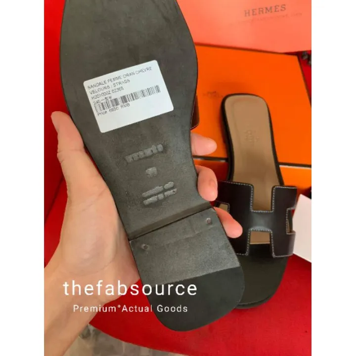 [Premium/Highest Version] Hermes Oran w/Free Twilly Black Calfskin ...