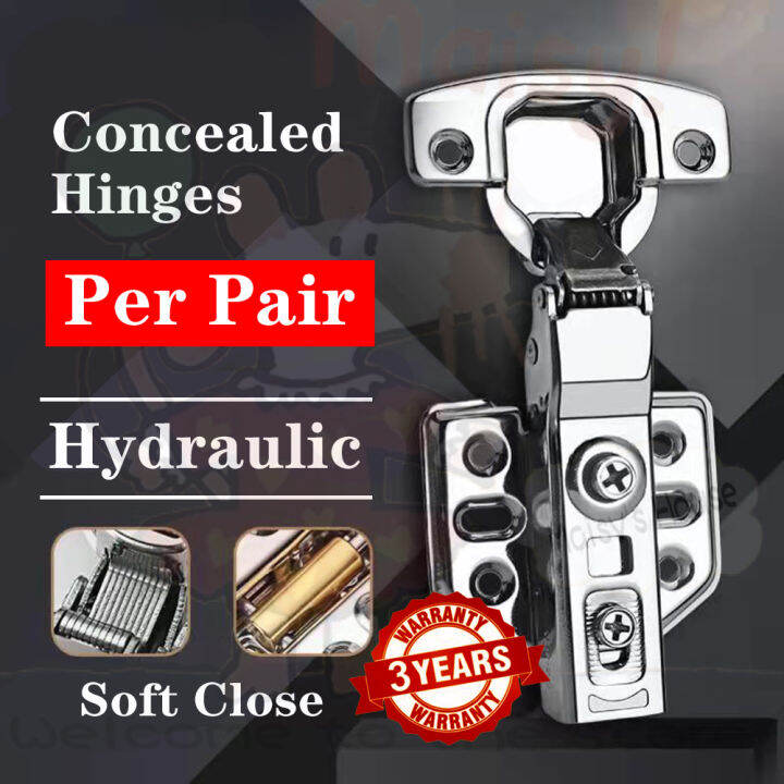 COD（Per Pair）Hinges For Cabinet Hydraulic Soft Close Concealed Hinges Bisagra For Cabinet C1 C2 ...