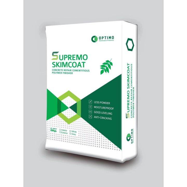 Optimo Supremo Tile Adhesive And Skimcoat Interior Exterior Tingi/Per ...