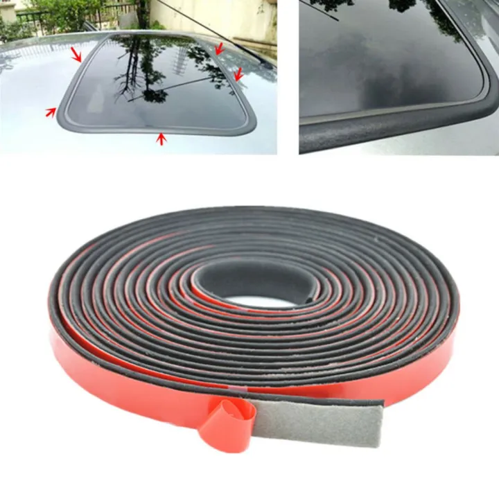 【AUTOMALLS】【Ready Stock】1.8*300cm Car Windshield Seal Rubber Sunroof ...