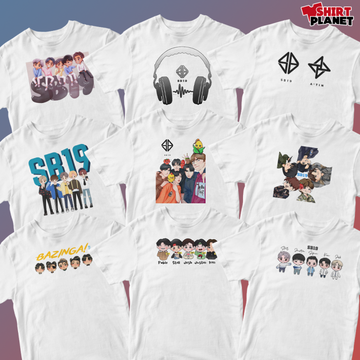 SB19 Pinoy pop Shirt Design Pablo, Stell, Josh, Justin, Ken Collection ...