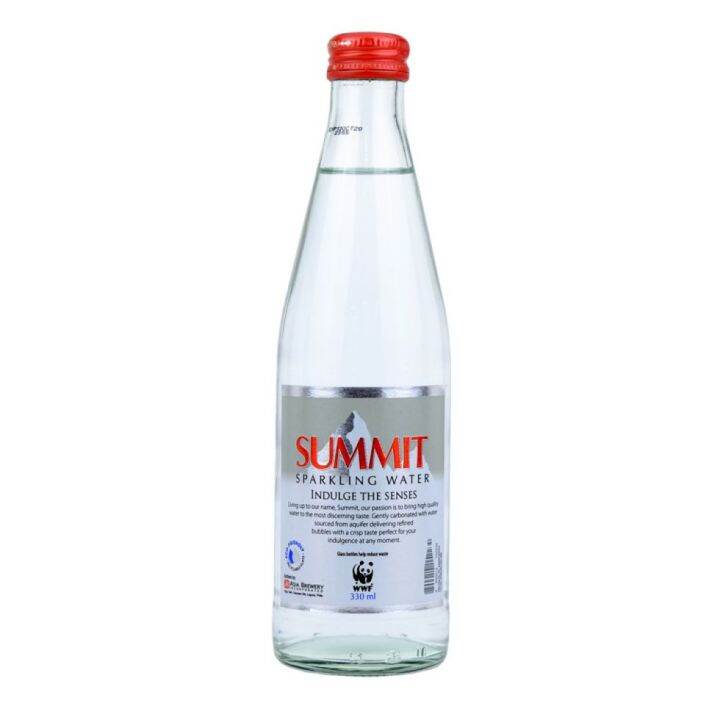 Summit Sparkling Water Glass Bottle - 330ml | Lazada PH