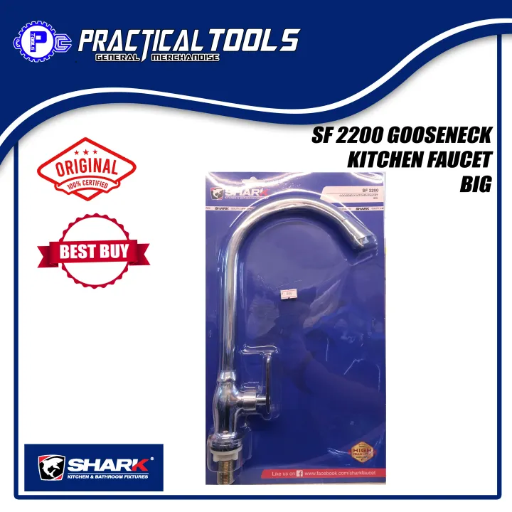 SHARK SF2200 GOOSENECK KITCHEN FAUCET | Lazada PH