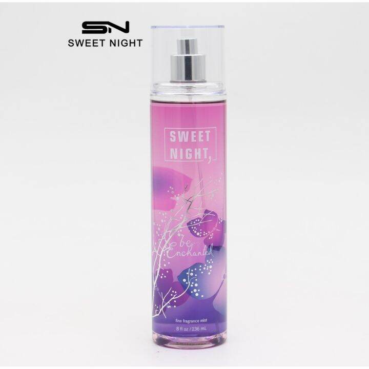 Sweet Night Signature Collection BE ENCHANTED Fine Fragrance Mist 236ML ...