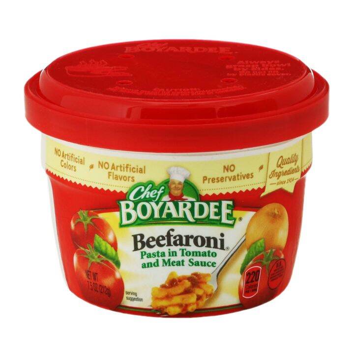Chef Boyardee BEEFARONI in Tomato Meat Sauce 212g {USA} | Lazada PH