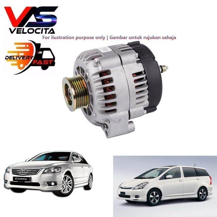 OEM ALTERNATOR (NEW) TOYOTA CAMRY 2.0 2.4 ACV40 ACV41 2007-2012 WISH ...