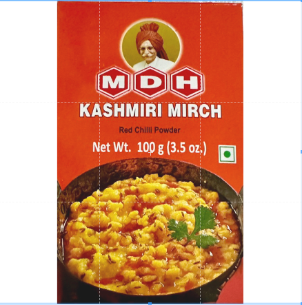 Mdh Kashmiri Mirch (Red Chilli Powder) 100g {Made in India} | Lazada PH